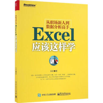 从职场新人到数据分析高手 孙晨  书籍