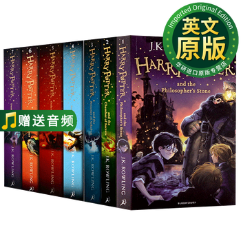 哈利波特全集 英文原版 Harry Potter Box Set JK罗琳