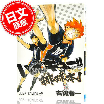 进口日文 公式书 排球少年 ハイキュー!! コンプリートガイドブック