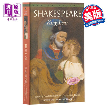 King Lear李尔王英文原版小说英文版威廉莎士比亚戏剧 四大悲剧之一shakespear