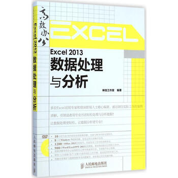 Excel 2013数据处理与分析 神龙工作室 编 书籍