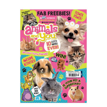 订阅 ANIMALS & YOU 动物百科可爱风格类儿童杂志 美国英文版 年订17期