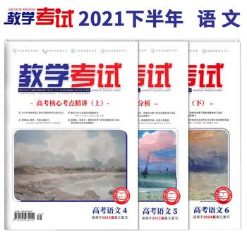 2021教学考试杂志下半年高考杂志第4.5.6期 高考试题分析高考核心考点精讲   2022高考适用 语文
