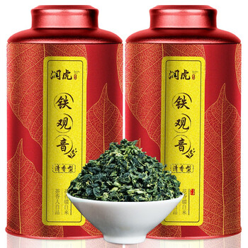 【润虎铁观音】润虎 清香型铁观音504g(252g*2罐)乌龙茶叶礼盒装罐装兰花香伴手礼【行情 报价 价格 评测】-京东
