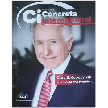 【单期可选】Concrete International  英文国际混凝土设计技术杂志 2021年5月刊