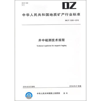 井中磁测技术规程