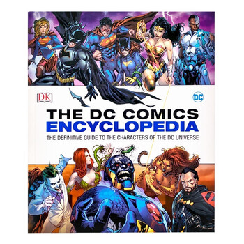 英文原版 大开本 新版 DC Comics Encyclopedia DC 英雄人物大百科 DK大百科全书