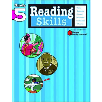 英文原版 Flash Kids 阅读技能：5年级 Reading Skills: Grade 5 