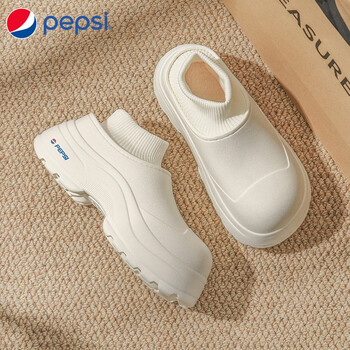 pepsi百事冬季新款包跟加绒棉拖鞋女室内家居防滑防水保暖棉鞋男 白色-3 40-41【图片 价格 品牌 报价】-京东