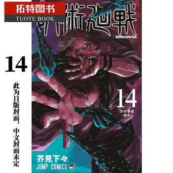 原版进口书 漫画书 咒术回战 14东立