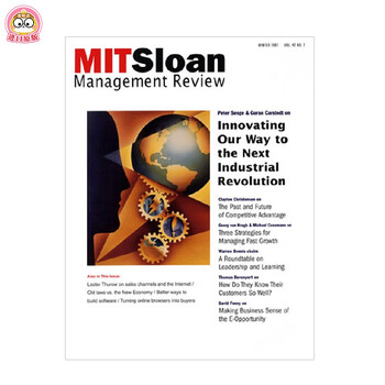 订阅 MIT Sloan Management Review 麻省斯隆管理评论 美国英文原版 年订4期