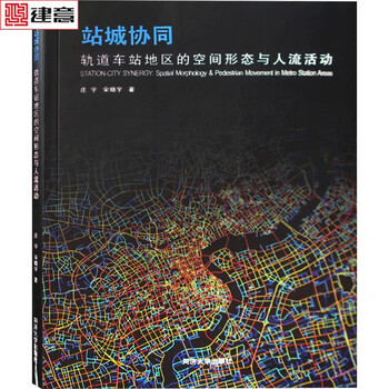 站城协同 轨道车站地区的空间形态与人流活动 动车高铁地铁中心枢纽站周边规划 庄宇 宋晓宇编著城市规划