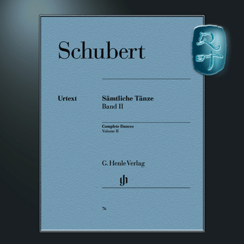 亨乐原版 舒伯特 舞曲全集 卷二 Schubert Samtliche Tanze 2 HN76