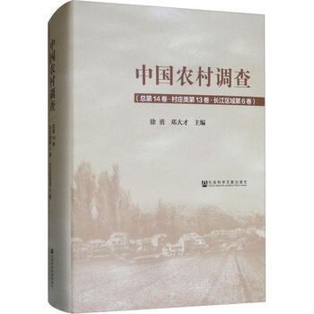中国农村调查(总第14卷·村庄类第13卷·长江区域第6卷)