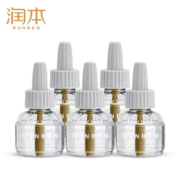 【润本蚊香液】润本（RUNBEN）防蚊蚊香液150晚45ml×5瓶补充装电蚊香驱蚊电热蚊香无香型/小熊款【行情 报价 价格 评测】-京东