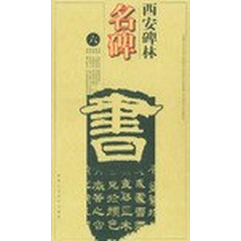 西安碑林名碑() 陕西人民美术出版社 9787536808577