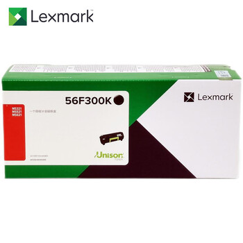 【利盟56F300K】利盟（Lexmark）56F300K 碳粉盒（约6000页）适用于MS321/521/621 银行/医院专用 Kiosk ...