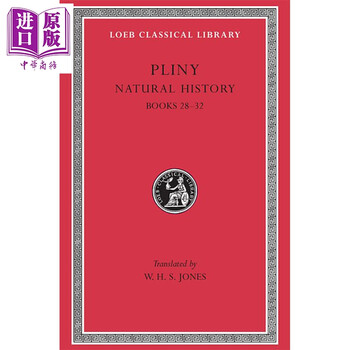 博物志 卷28-32 Natural History Volume VIII 英文原版 Pliny