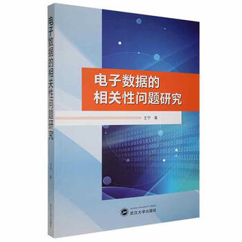 电子数据的相关性问题研究9787307225862 武汉大学出版社