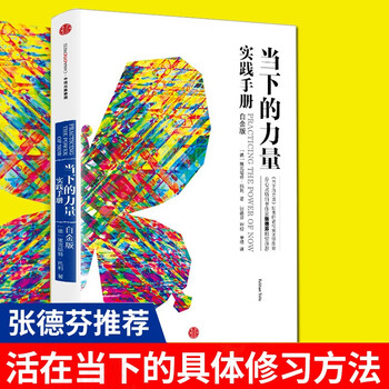 【正版出售】 当下的力量 (白金版) 精装 埃克哈特·托利 著 身心灵大师 张德芬作序推荐 当下的力量：实践手册