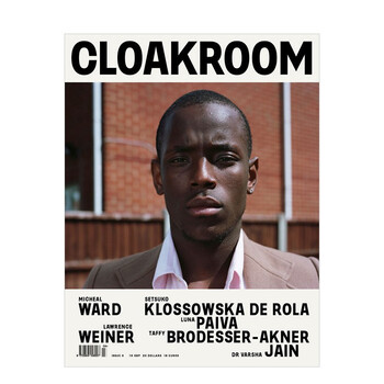 订阅 Cloakroom 生活时尚访谈小众杂志 英国英文版 年订1期