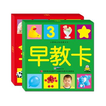 启蒙认知大卡 全脑卡 早教卡 套装2册