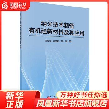 纳米技术制备有机硅新材料及其应用 胡文斌舒绪刚罗斌 科学出版社 基础入门教学教辅 大学生 工业农业