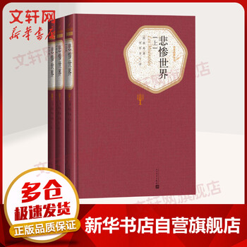 悲惨世界 名著名译丛书 人民文学出版社