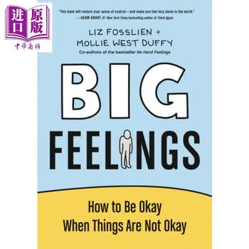重大感知 当事情不顺利的时候如何做好 英文原版 Big Feelings How to Be Okay When Things Are Not Okay Fosslien