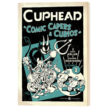茶杯头官方漫画书小说 英文原版 Cuphead Volume 1 Comic Capers & Curios 英文版冒险故事小说 黑马出版社