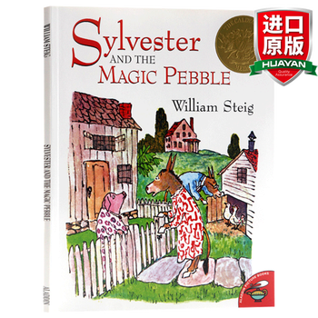 英文原版 驴小弟变石头 Sylvester and the Magic Pebble 凯迪克金奖