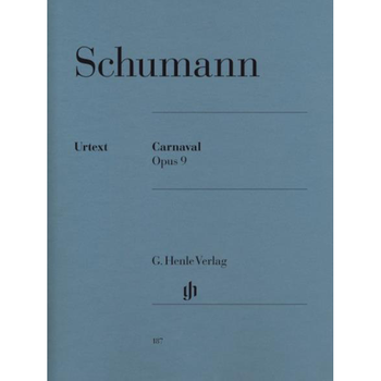 亨乐原版 舒曼 狂欢节 op. 9 Schumann Carnaval op. 9 HN187