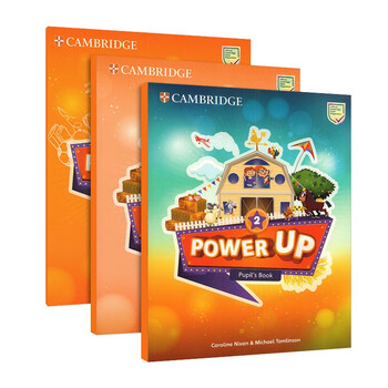 剑桥考试小学教材Power Up 2年级套装 主课本+练习册带线上帐号+home booklet