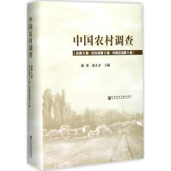 中国农村调查总第6卷,村庄类第5卷·华南区域第5卷