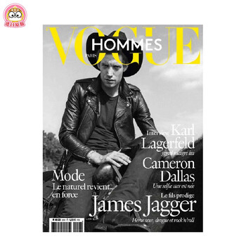 订阅 VOGUE HOMMES 法国法文原版 男性时尚杂志 年订2期