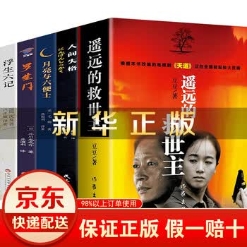 遥远的救世主未删减版豆豆原著+天幕红尘+天局+背叛+沈从文边城湘行散记人间失格罗生门月亮和六便士等 遥远的救世主5册