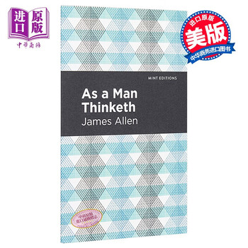 做你想做的人 英文原版 As A Man Thinketh James Allen 励志随笔