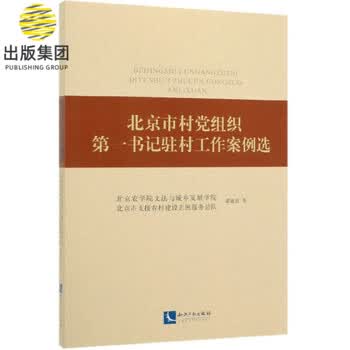 北京市村党组织第一书记驻村工作案例选