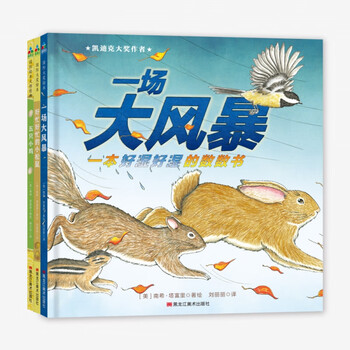 跟小动物说晚安（全3册）：一场大风暴、好忙好忙的小松鼠、五只小鸡
