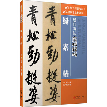 经典碑帖实临解码 蜀素帖 冯广贺  书籍