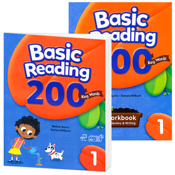 Basic Reading 200词 1级别（课本+练习册）