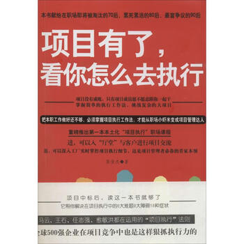 项目有了,看你怎么去执行