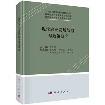 现代农业发展战略与政策研究