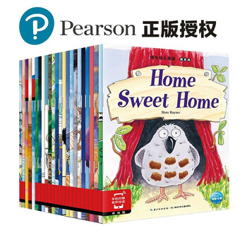 培生幼儿英语提高级第一辑 全套24册少儿英语启蒙原版有声伴读绘本5-6-7-8岁小学生扫码音频教学