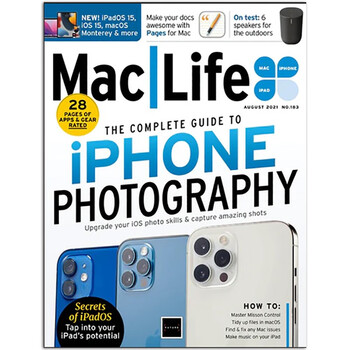 Mac Life 苹果生活电子科技杂志 2020/2021年单期可选 美国电子产品杂志 2021年8月刊