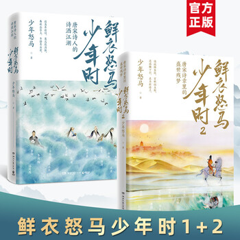 鲜衣怒马少年时1+2 两册 唐宋诗章里的盛世残梦 揭示开元盛世繁华危机唐宋诗人绘画文学中古诗词鉴赏书