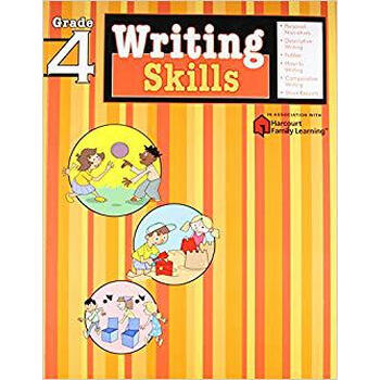 英文原版 Flash Kids 写作技能：4年级 Writing Skills: Grade 4 (