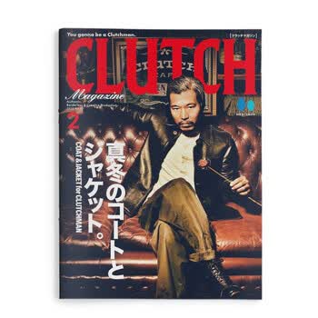 CLUTCH 轻熟男士时尚服饰搭配杂志 2022年2月刊 日本日文期刊进口原版 冬季大衣和夹克特集 善本图书