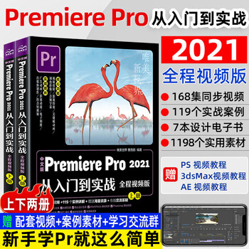 中文版Premiere Pro 2021从入门到实战 （全程视频版）PR 2021教程书籍 ae影视