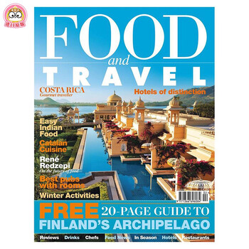 订阅 Food and Travel 美食杂志 英国英文原版 年订12期
